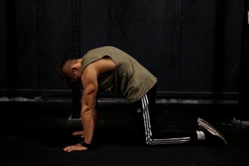 Backbend - How to do a backbend kickover – Full bridge pose